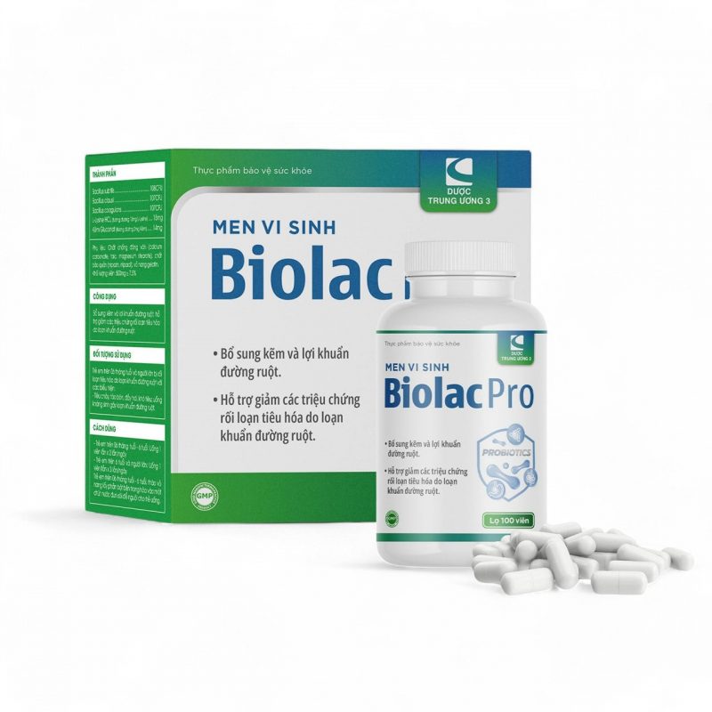 BIOLAC PRO - Công Ty Cổ Phần Dược Trung Ương 3