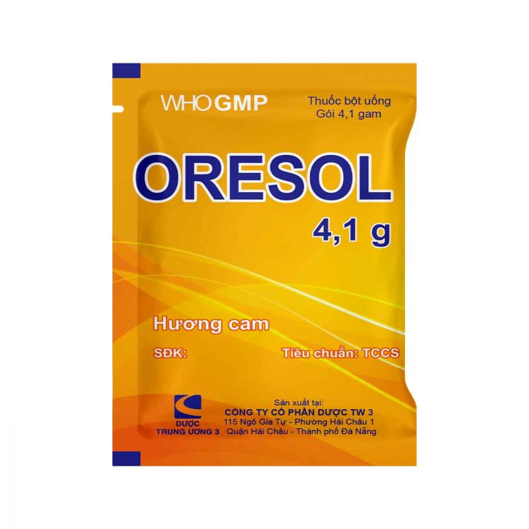 ORESOL 4,1 - Công Ty Cổ Phần Dược Trung Ương 3